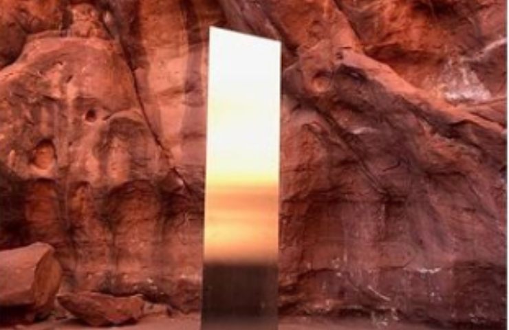 Utah, compare un nuovo monolite: ma c'è una spiegazione