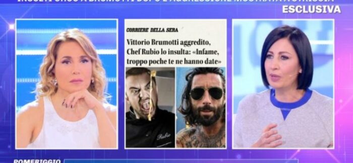 Pomeriggio 5, aggressione a Brumotti: "Brutale, ma peggio Chef Rubio"