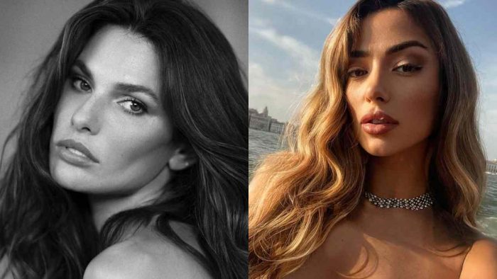 Dayane Mello e Soleil statuarie: giacca aperta e sensualità super